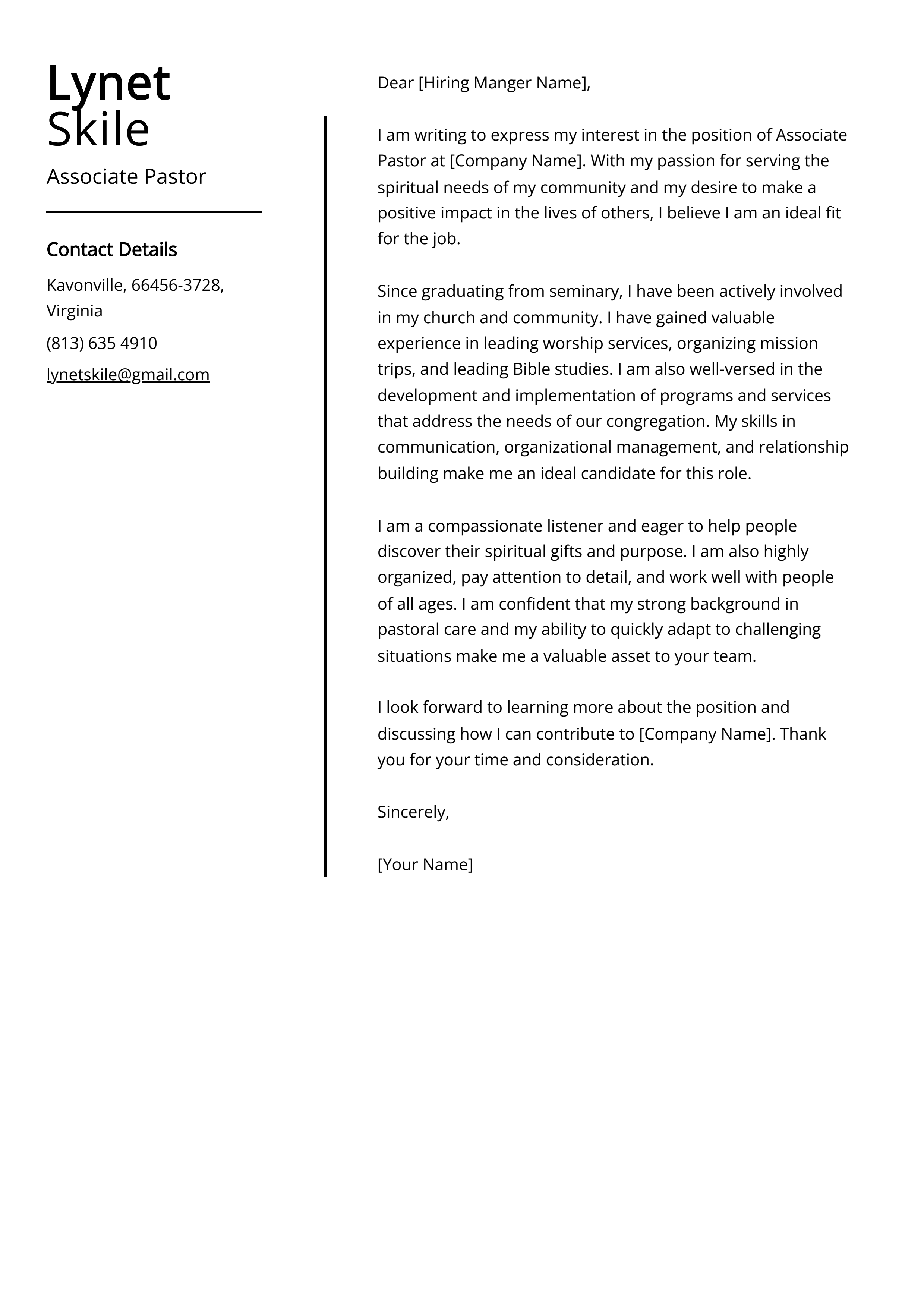 Pastor Appreciation Letter To Congregation Infoupdate